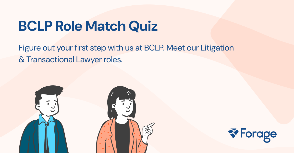 BCLP Role Match Quiz | Forage