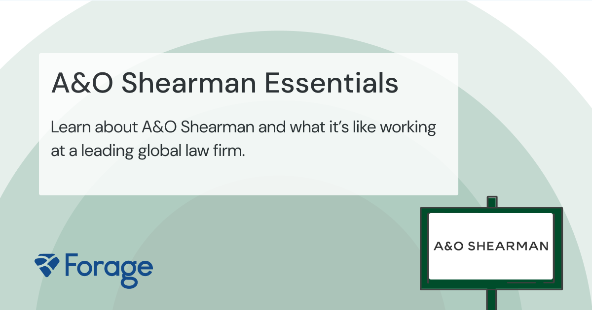 Company Essentials: A&O Shearman | Forage
